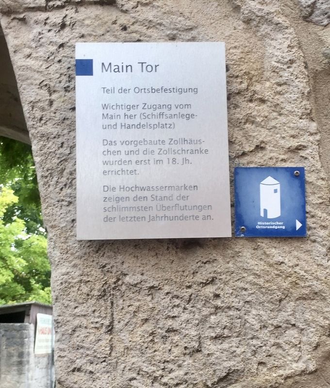 Main Tor / Main Gate Historical Marker