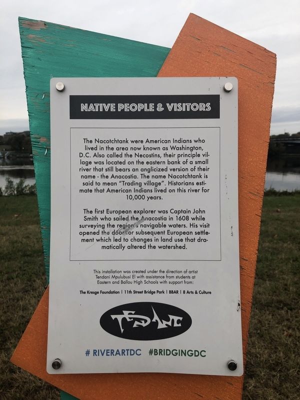 Native People & Visitors Historical Marker