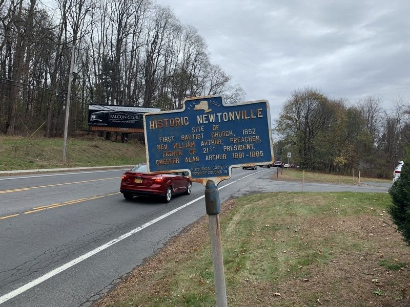Historic Newtonville Historical Marker