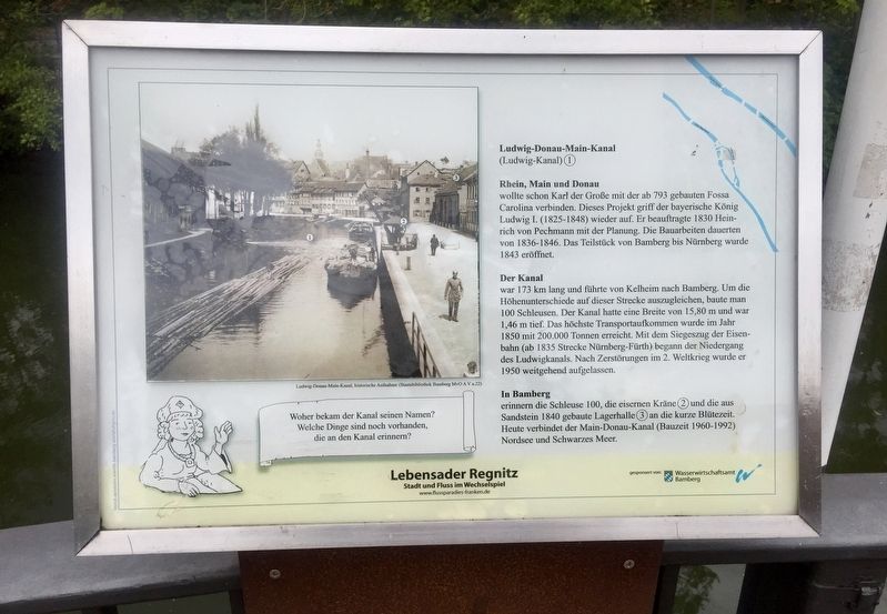 Ludwig-Donau-Main-Kanal (Ludwig Kanal) / The Ludwig Danube-Main Canal ...