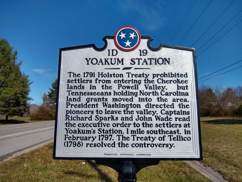 Yoakum Station Historical Marker