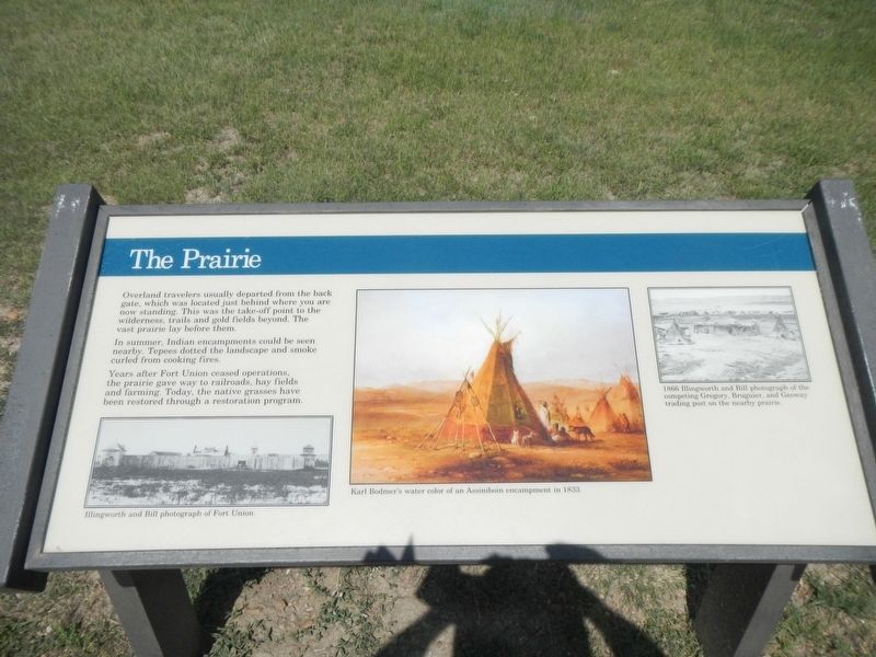 The Prairie Historical Marker