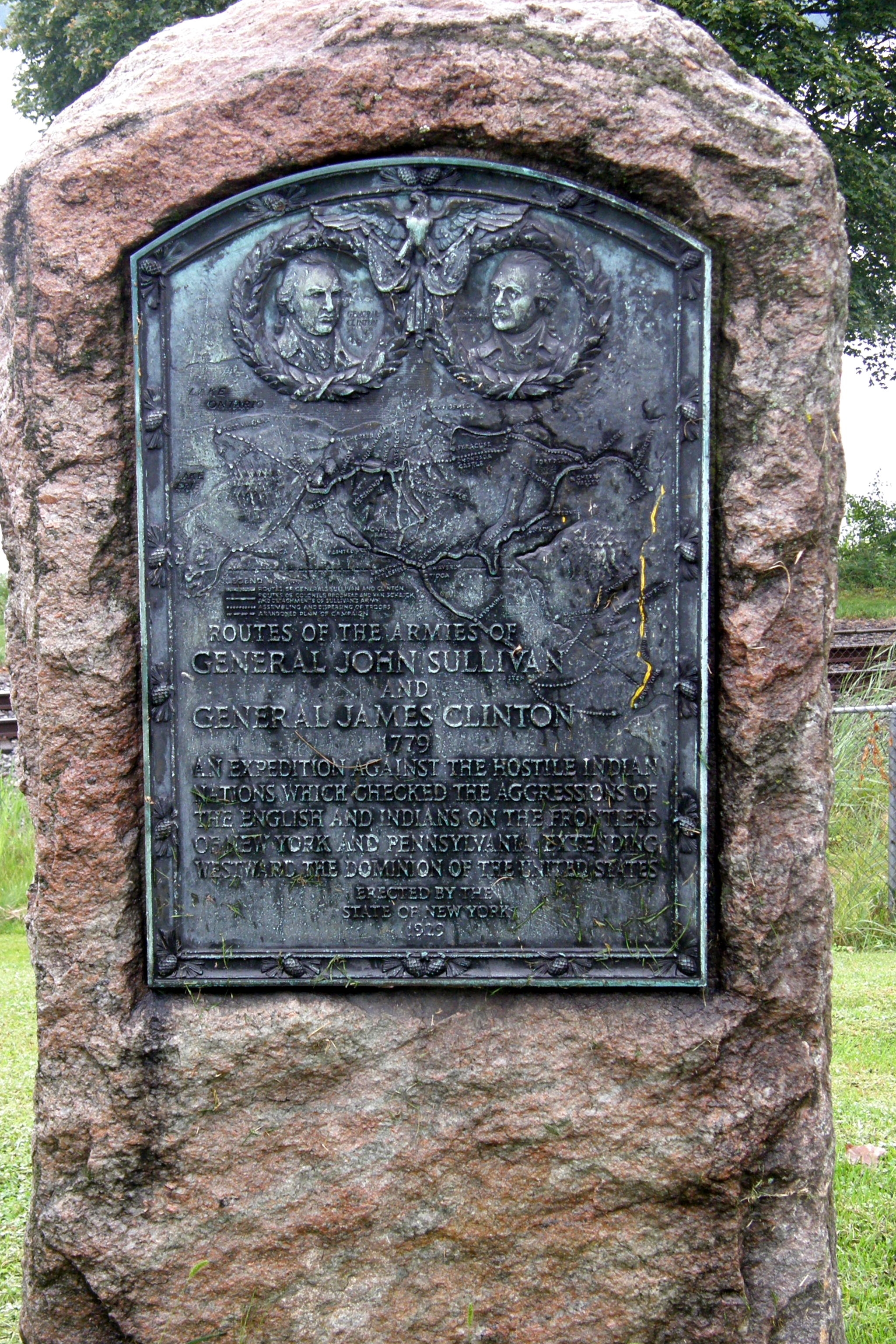 Photo: Sullivan-Clinton Campaign Marker