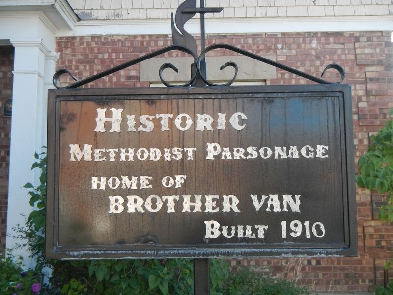 Methodist Parsonage Historical Marker