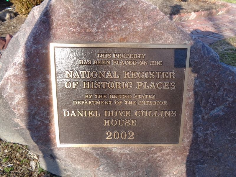 The D.D. Collins House Historical Marker