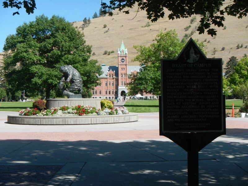 The Heart of Campus Historical Marker