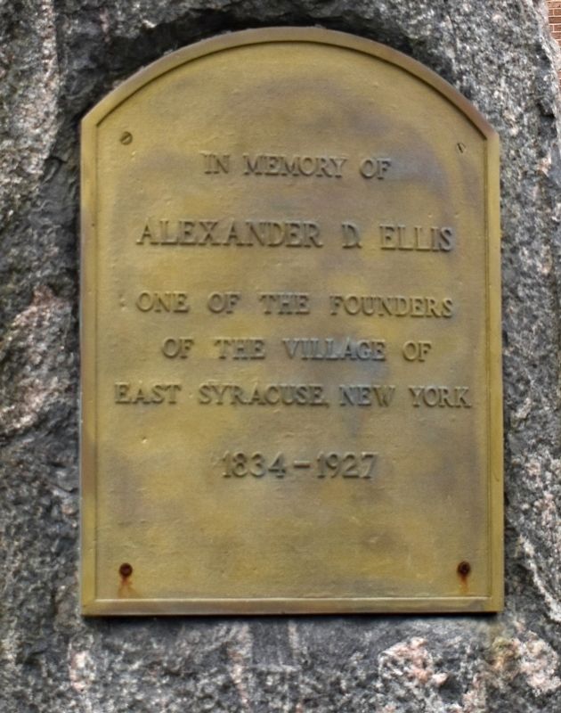 Alexander D. Ellis Historical Marker