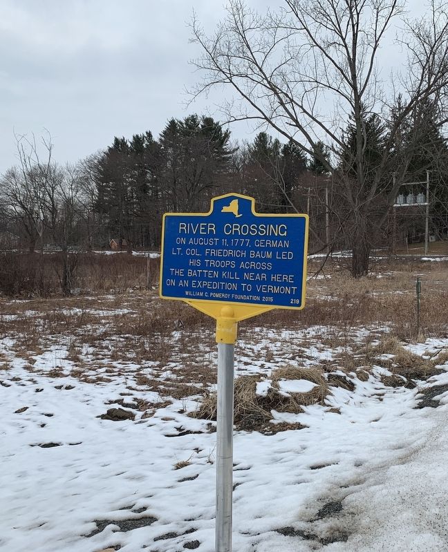 River Crossing Historical Marker