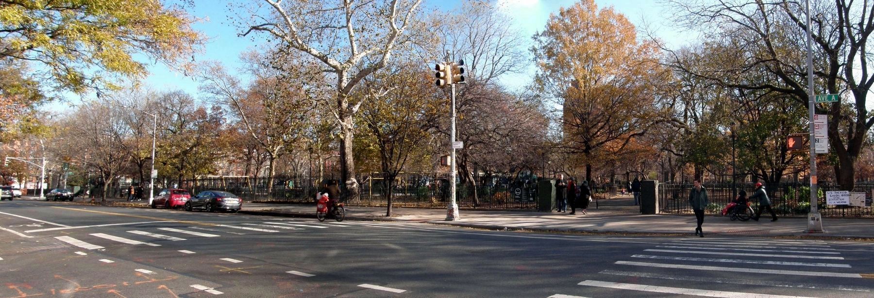 Tompkins Square Park Historical Marker