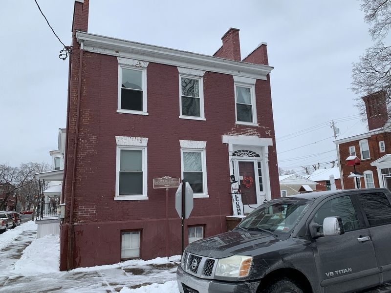 Issac Eddy House Historical Marker