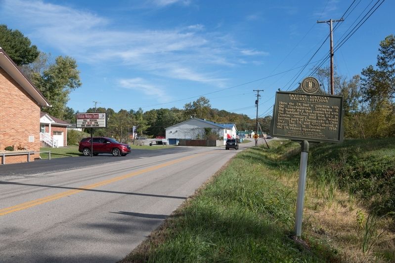 Eastern Kentucky Railway Historical Marker