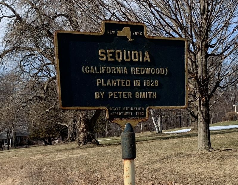 Sequoia Historical Marker