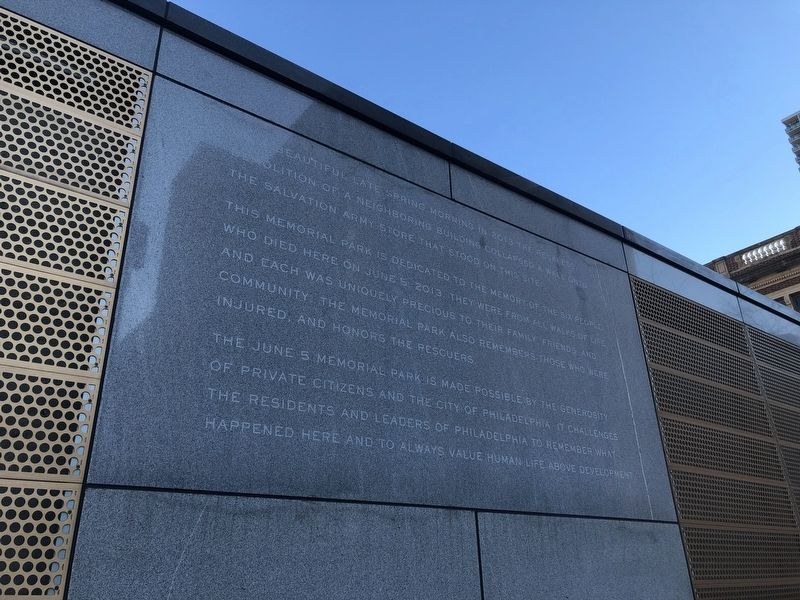 June 5th Memorial Historical Marker
