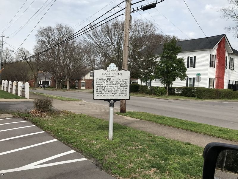 Soule College Historical Marker