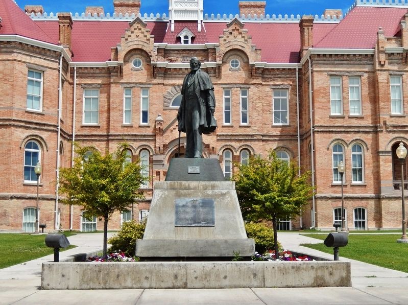Brigham Young Academy Square Historical Marker