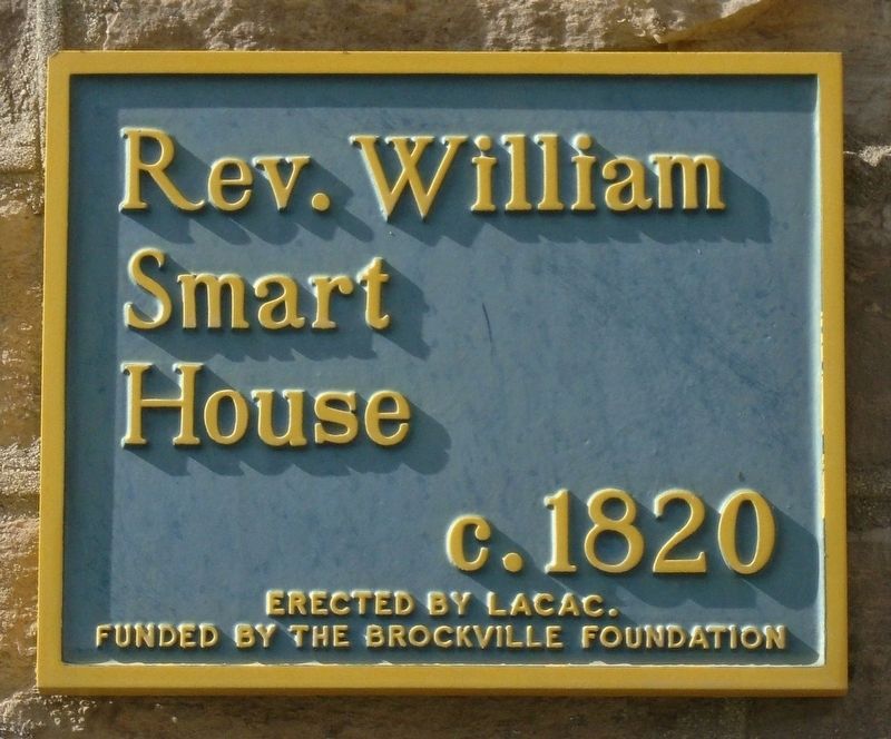 Rev. William Smart House Historical Marker