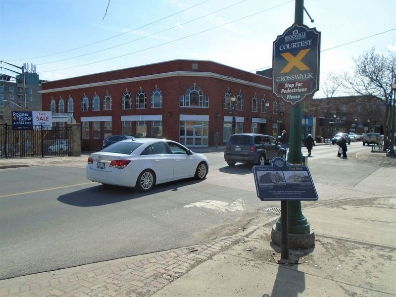 The Strathcona Hotel / The Brock Theatre Historical Marker