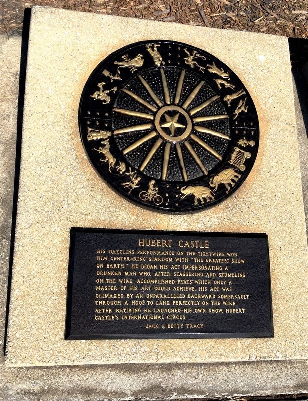 Hubert Castle Historical Marker