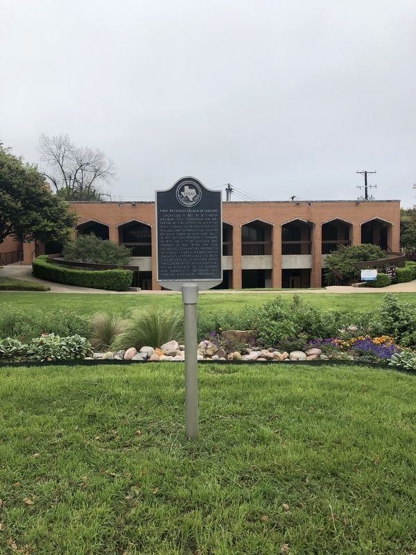 First Methodist Church of Garland Historical Marker