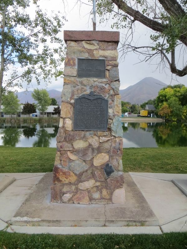 Pond Town Fort Historical Marker