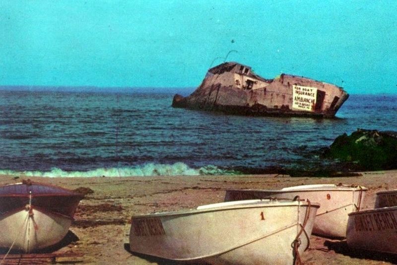 S.S. Atlantus Historical Marker