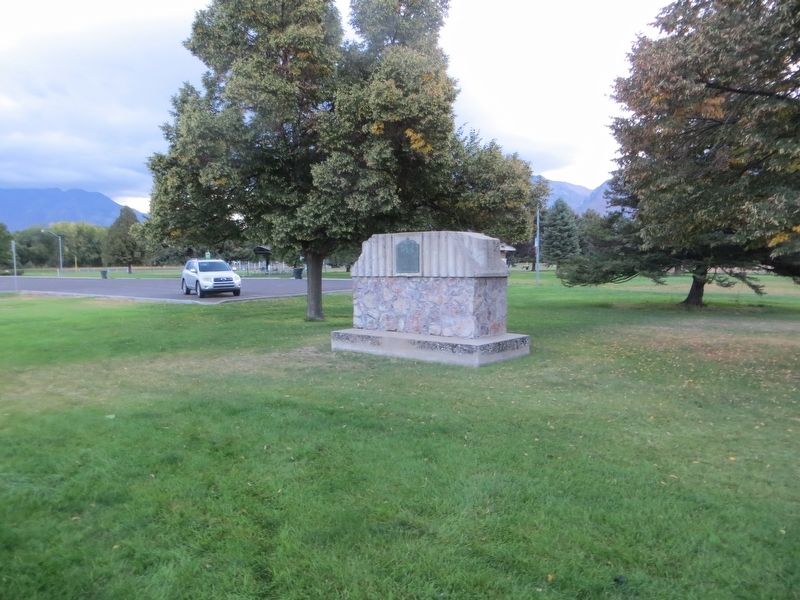 Fort Utah Historical Marker