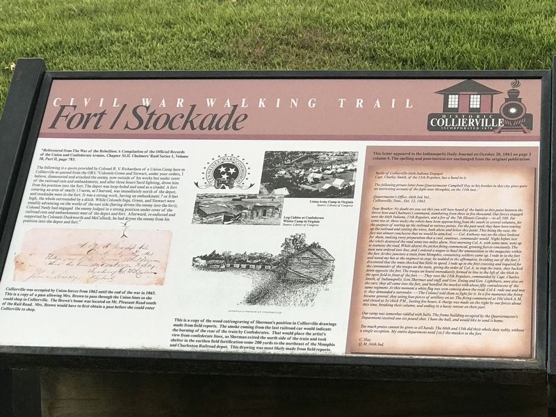 Fort/Stockade Historical Marker