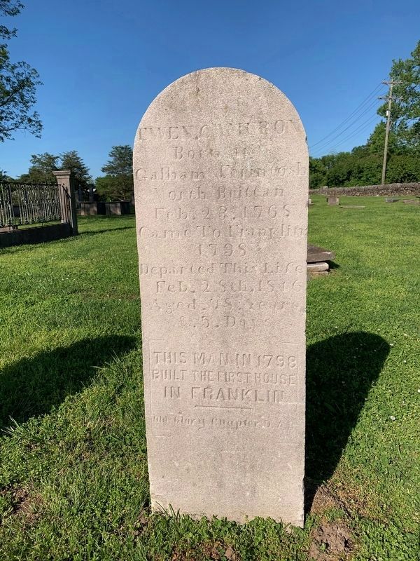 City Cemetery Historical Marker