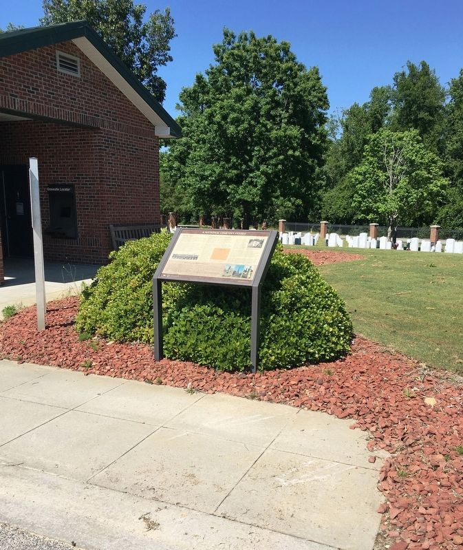 A National Cemetery System Historical Marker