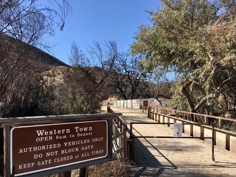 Paramount Ranch Historical Marker