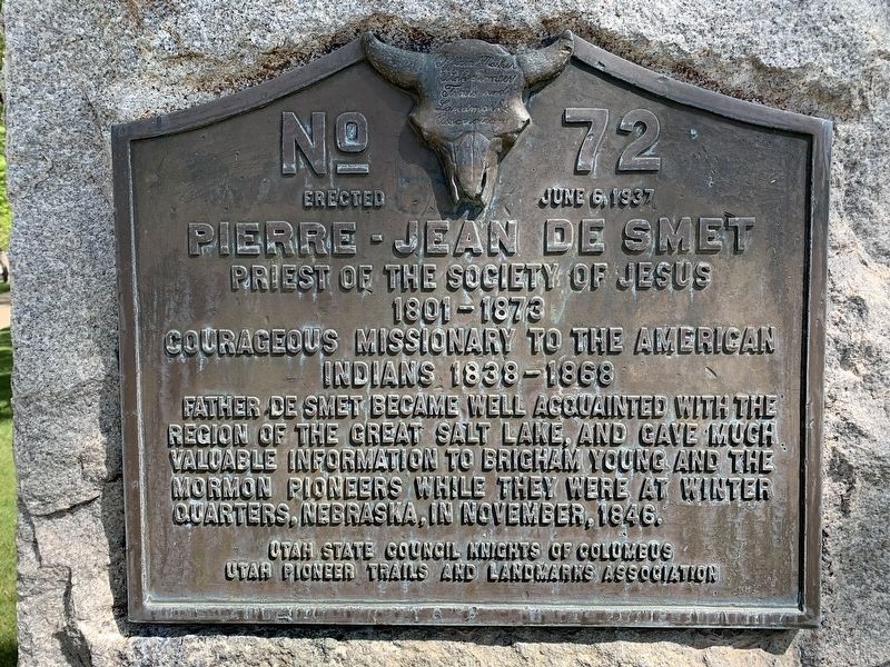Pierre-Jean De Smet Historical Marker