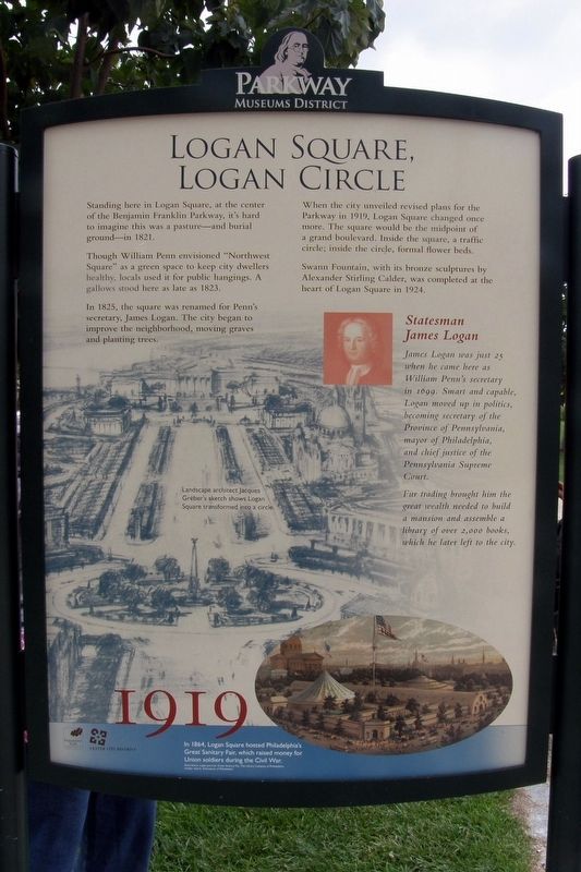 Logan Square, Logan Circle Historical Marker