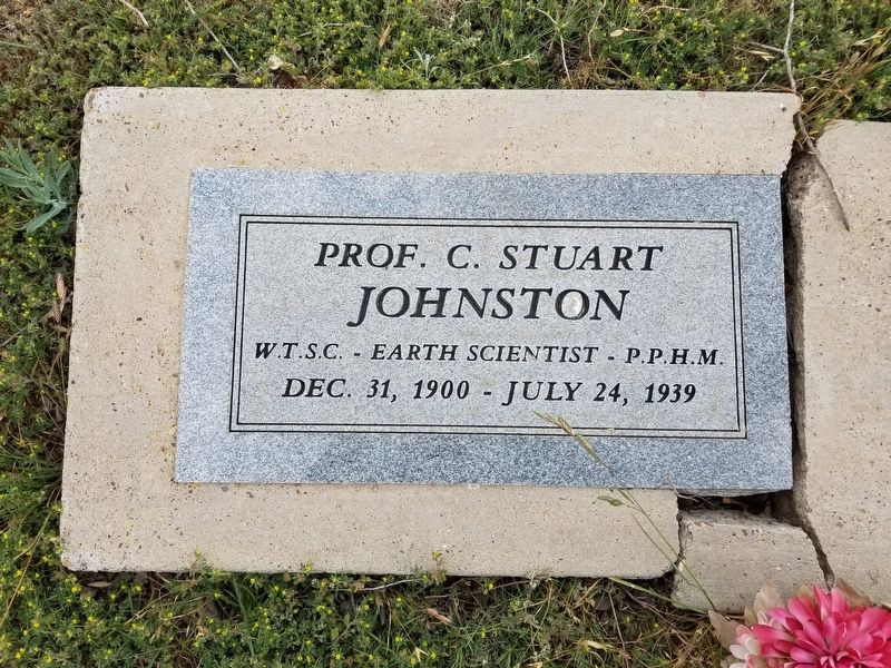 C. Stuart Johnston Historical Marker