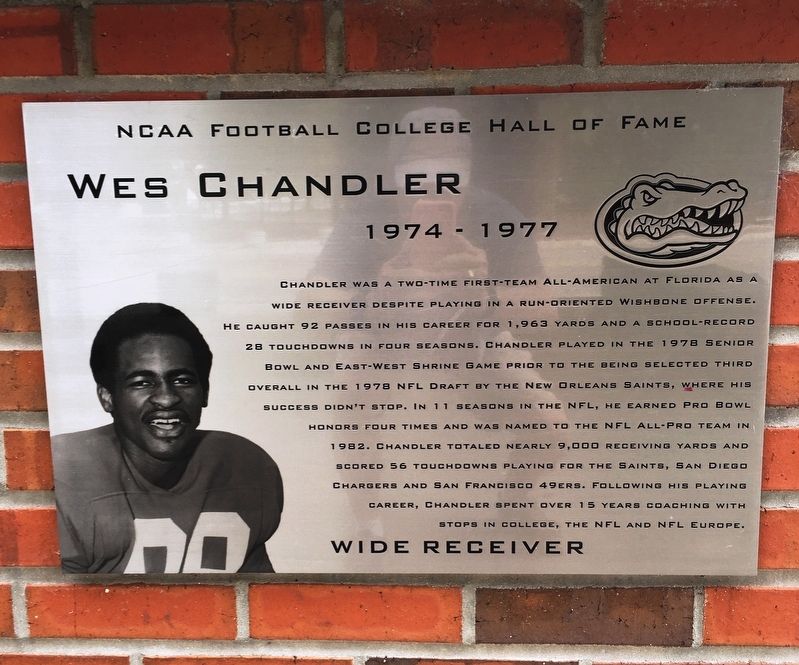 Wes Chandler Historical Marker