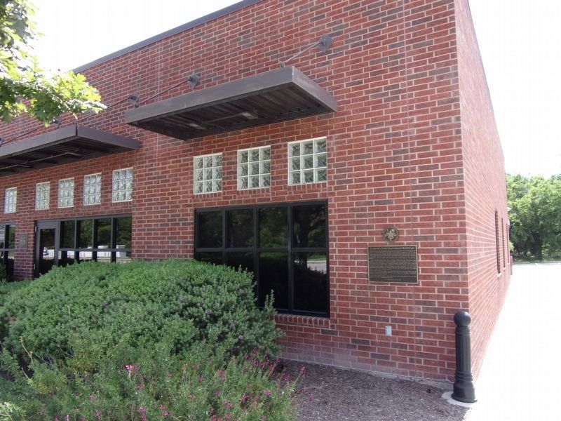 Coppell's First Government Buildings Historical Marker