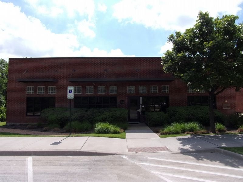Coppell's First Government Buildings Historical Marker