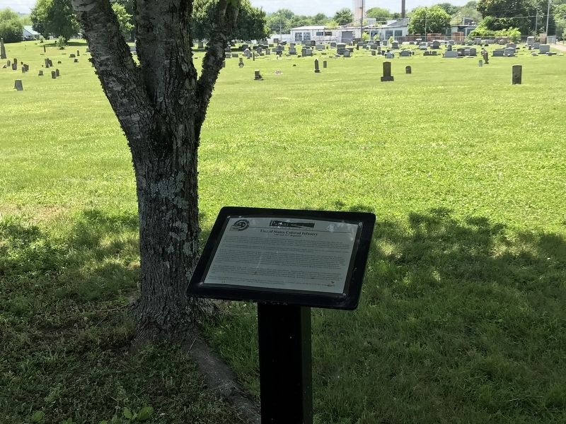 United States Colored Infantry Historical Marker