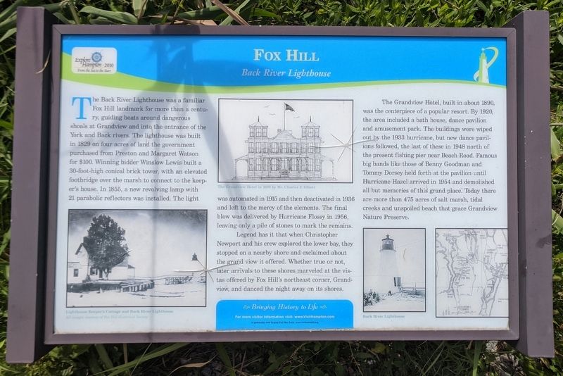Fox Hill Historical Marker