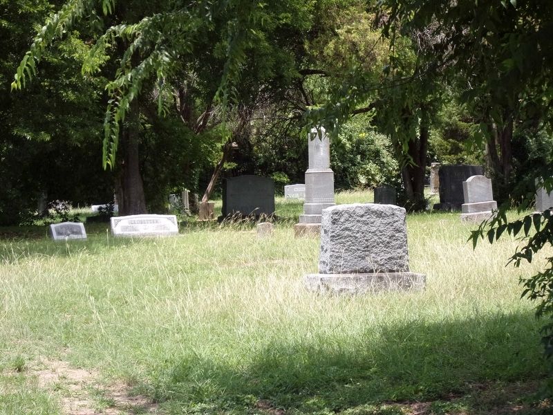 Cox Cemetery Historical Marker
