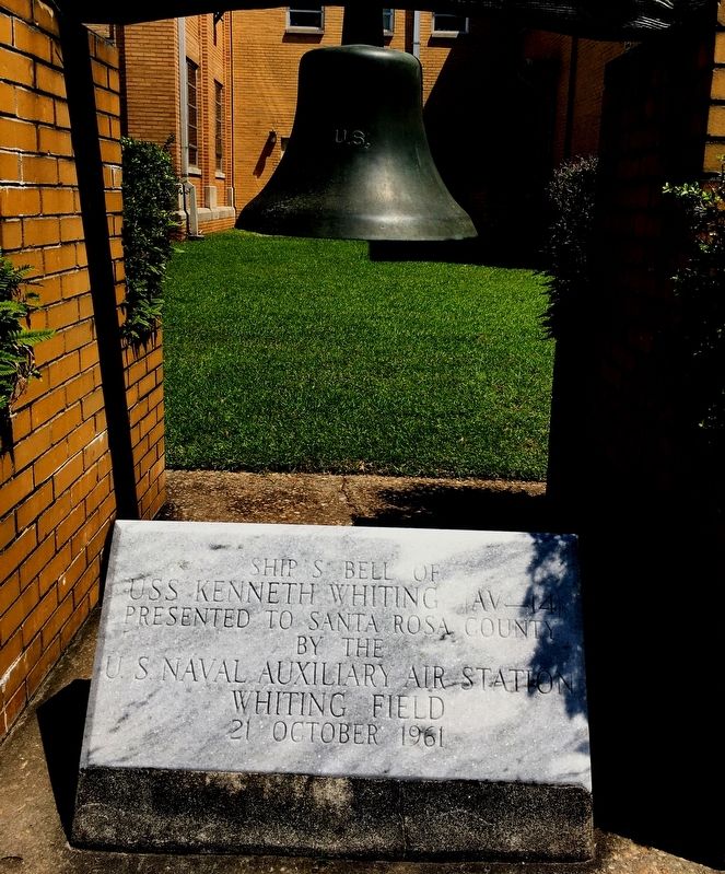 U.S.S. Kenneth Whiting AV-14, Ship’s Bell, a War Memorial