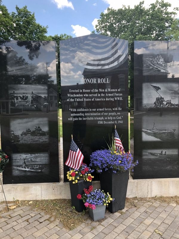 Honor Roll, a War Memorial