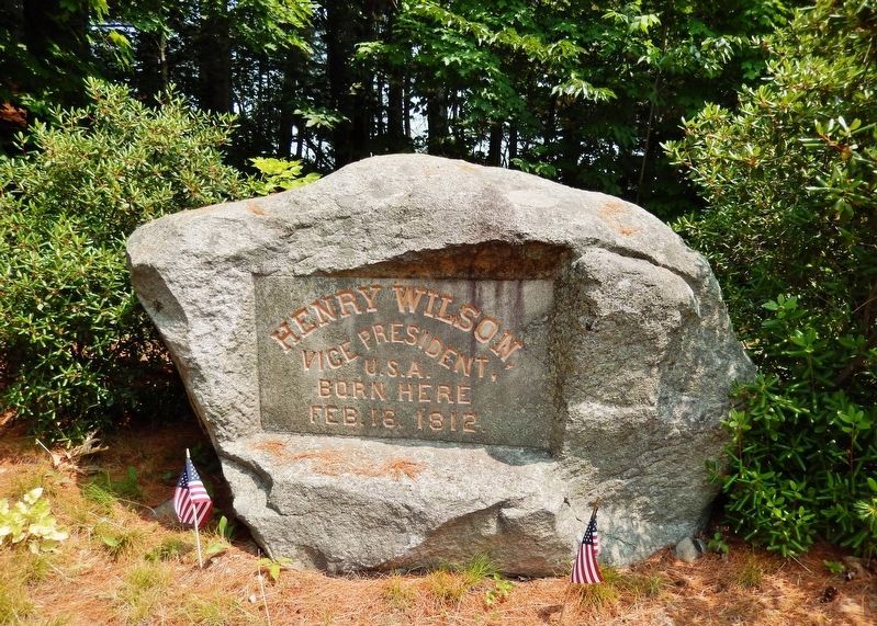 Henry Wilson Historical Marker