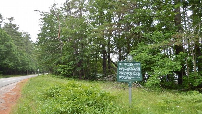 The Chocorua Legend Historical Marker