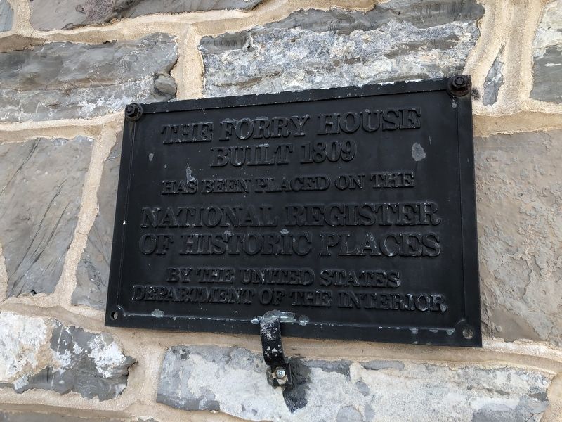 The Forry House Historical Marker