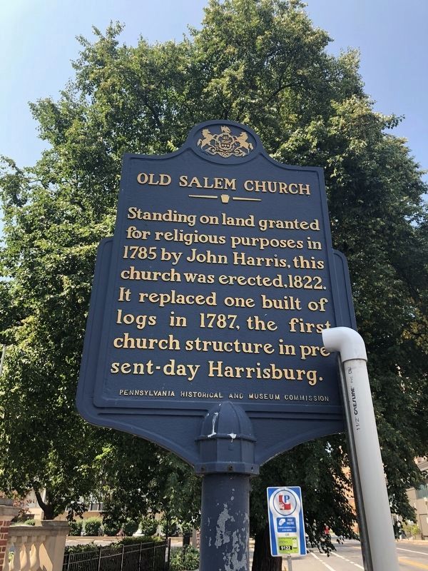 Old Salem Church Historical Marker