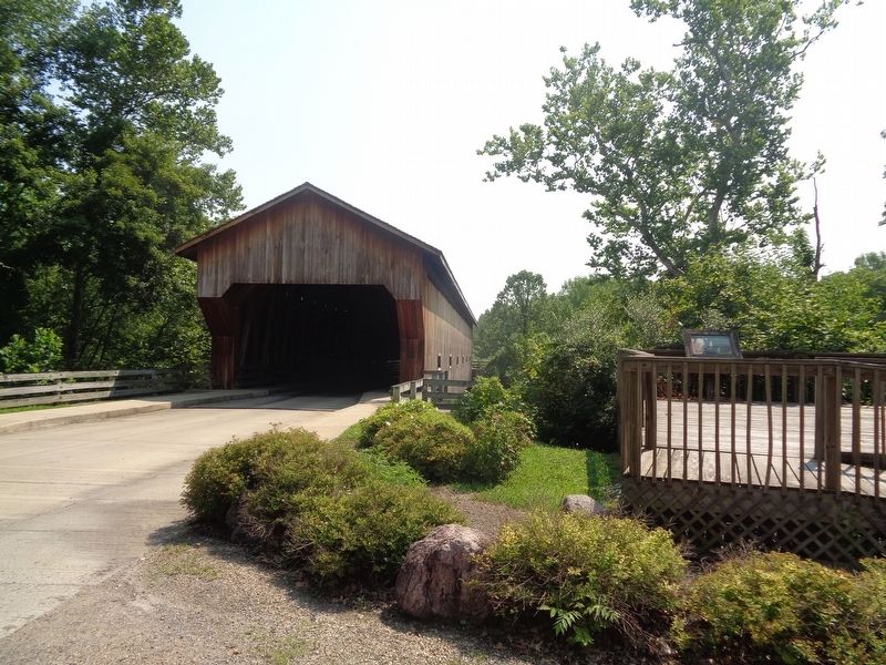 Cumberland County Covered Bridge Historical Marker