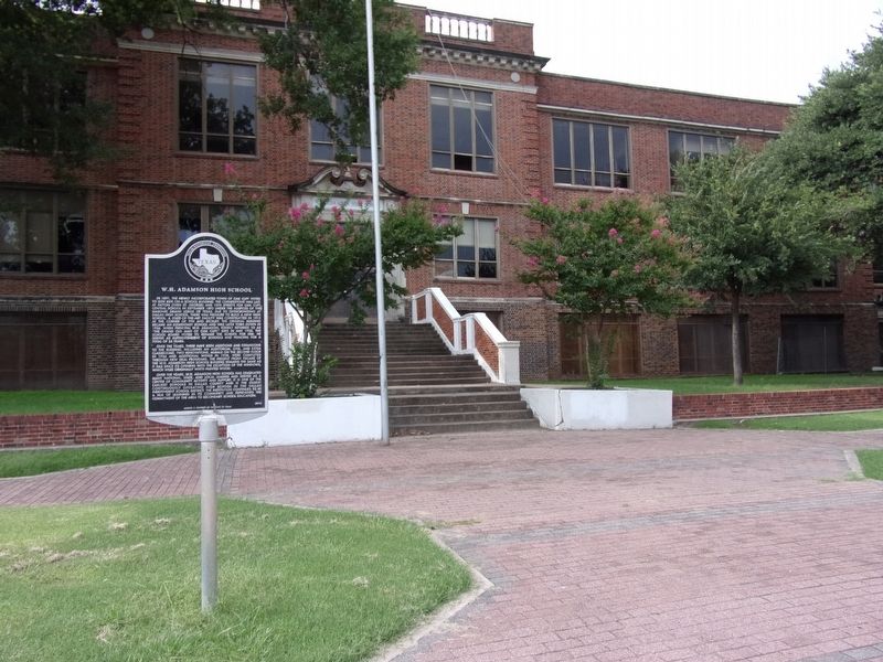 W.H. Adamson High School Historical Marker