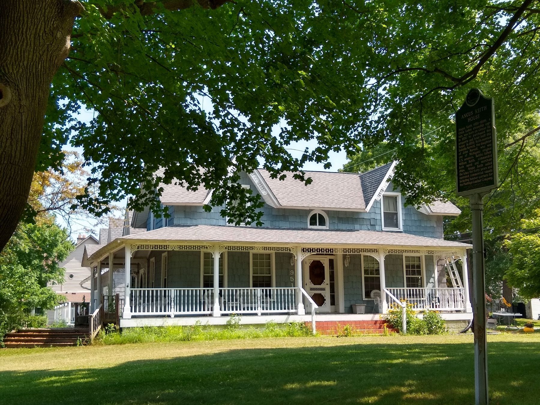 Angus Keith House Historical Marker