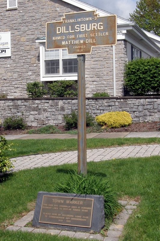 Dillsburg Historical Marker