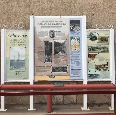 Florence's Beginnings Historical Marker